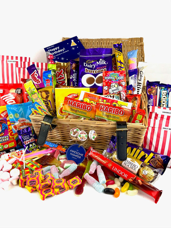 Retro Sweet Hampers & Boxes | UK Delivery | Awesome Hamper Company