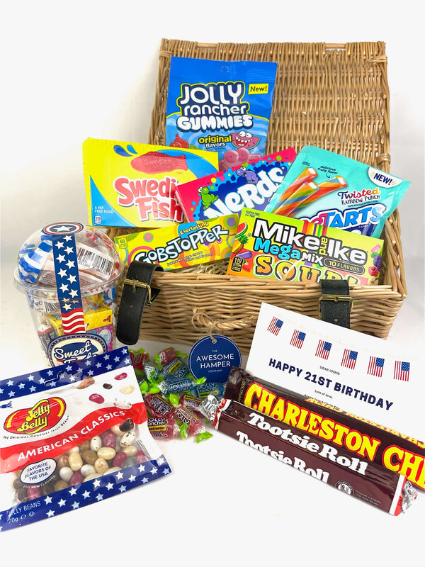 Jumbo American Sweet Hamper - Awesome Hamper Company