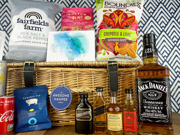 Jumbo Whisky & Snacks Hamper - Awesome Hamper Company
