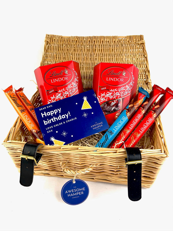 Large Lindt Chocolate Hamper - Awesome Hamper Company