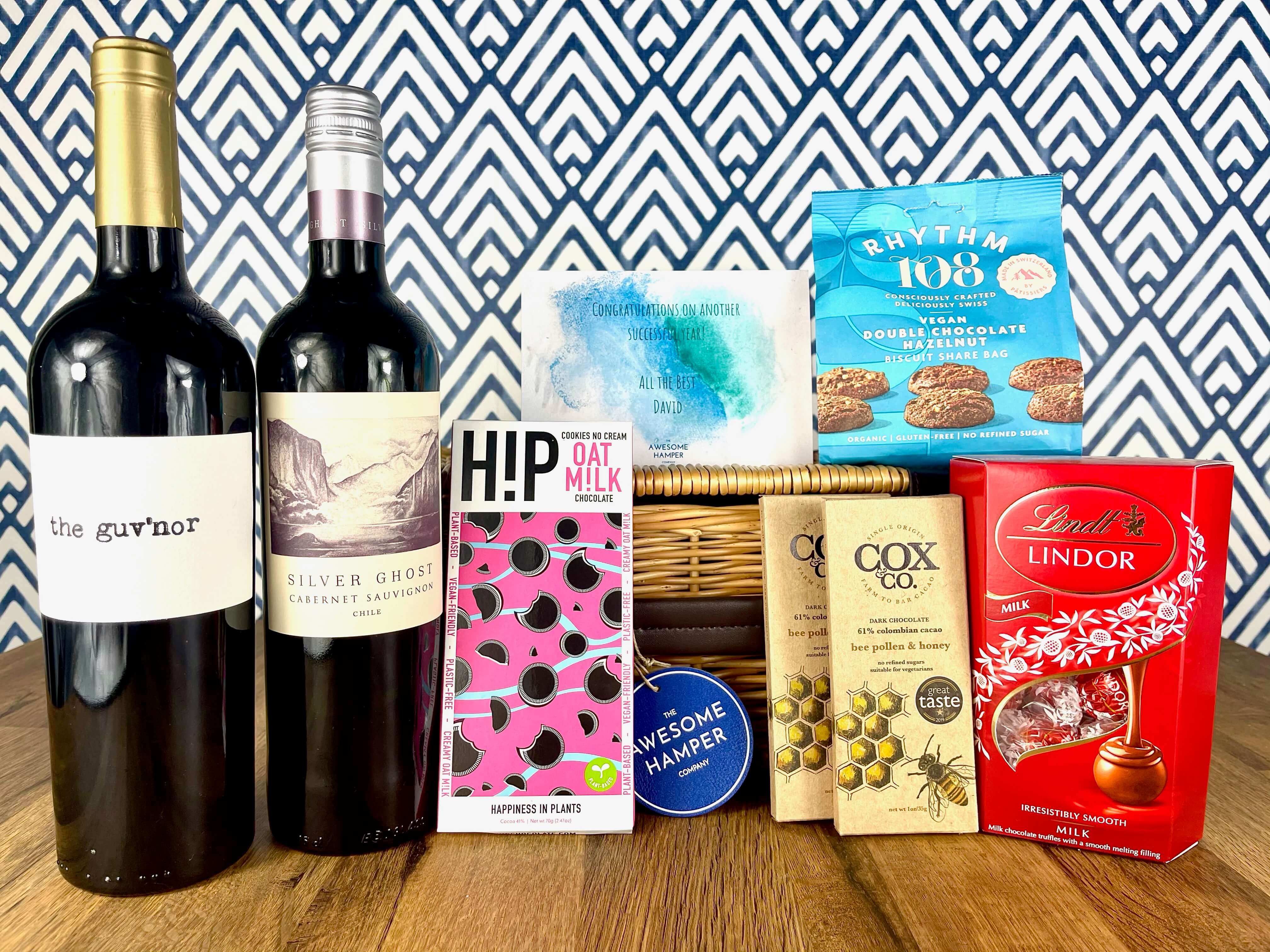 Red Wine & Chocolate Gift Hamper - Awesome Hamper Company